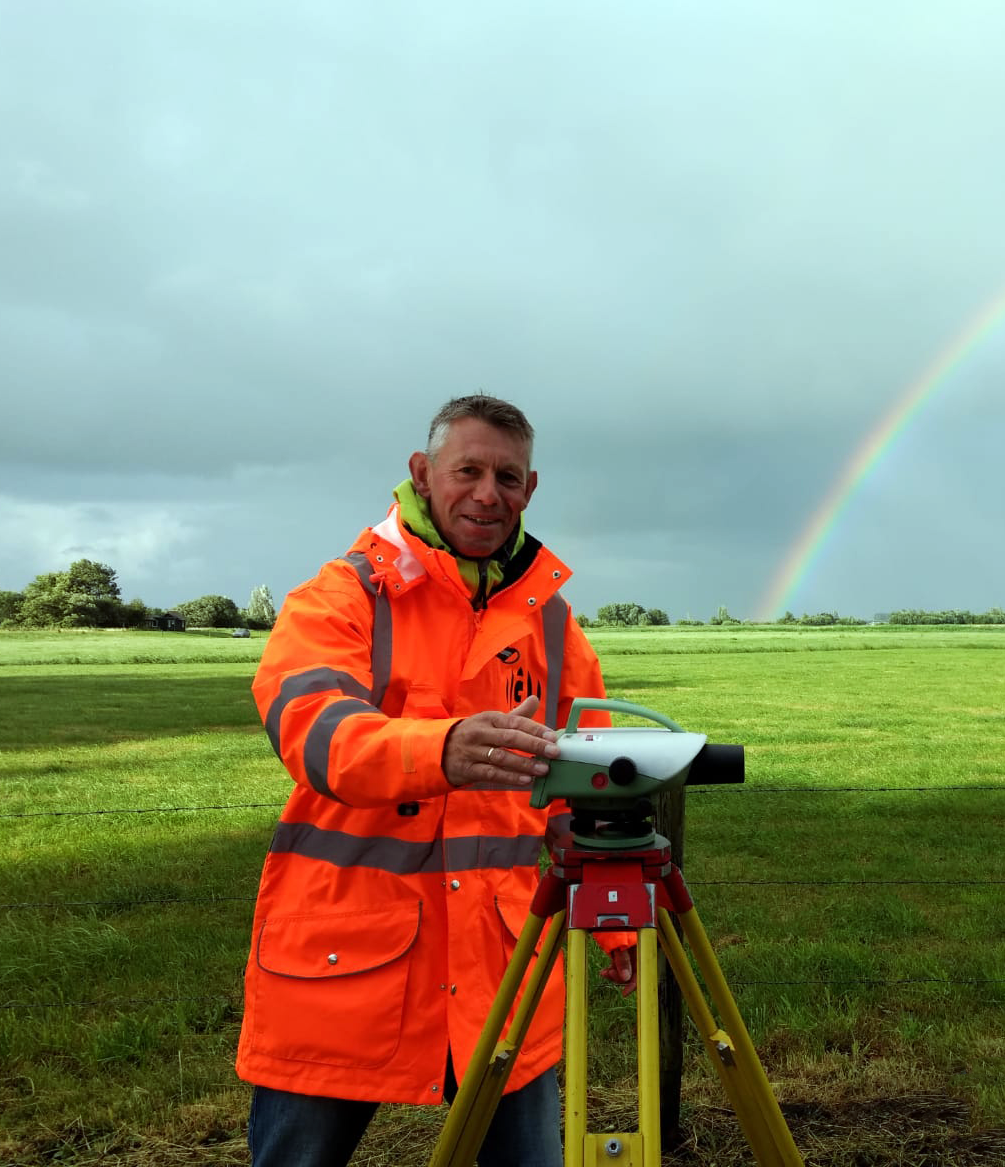 Hoogtemeting (waterpassen) voor Rijkswaterstaat - Geomaat - Precies!