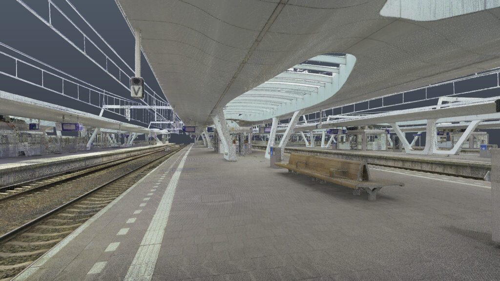 Wij scannen 100 stations in Nederland! - Geomaat - Precies!